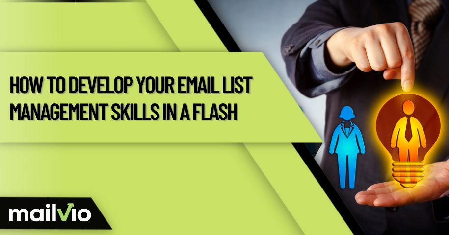Develop Your Email List Management Skills In A Flash - Mailvio