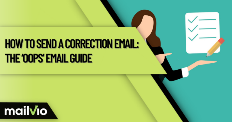 How To Send A Correction Email The Oops Email Guide Mailvio