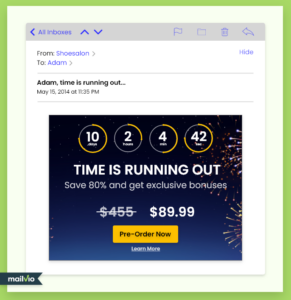 Start Using Countdown Timers Online to Increase Sales - Mailvio